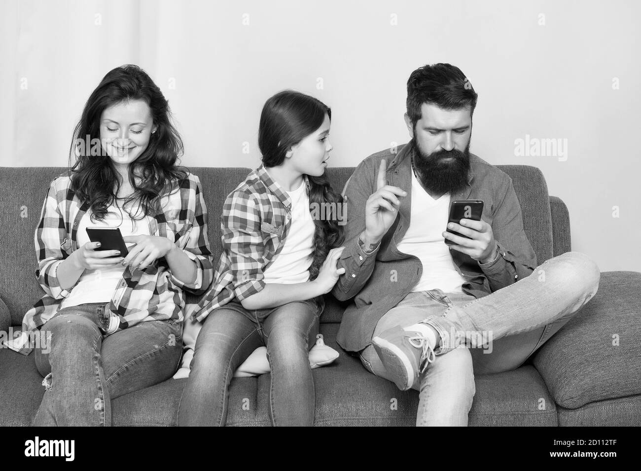 Ignored child and parents hi-res stock photography and images - Alamy