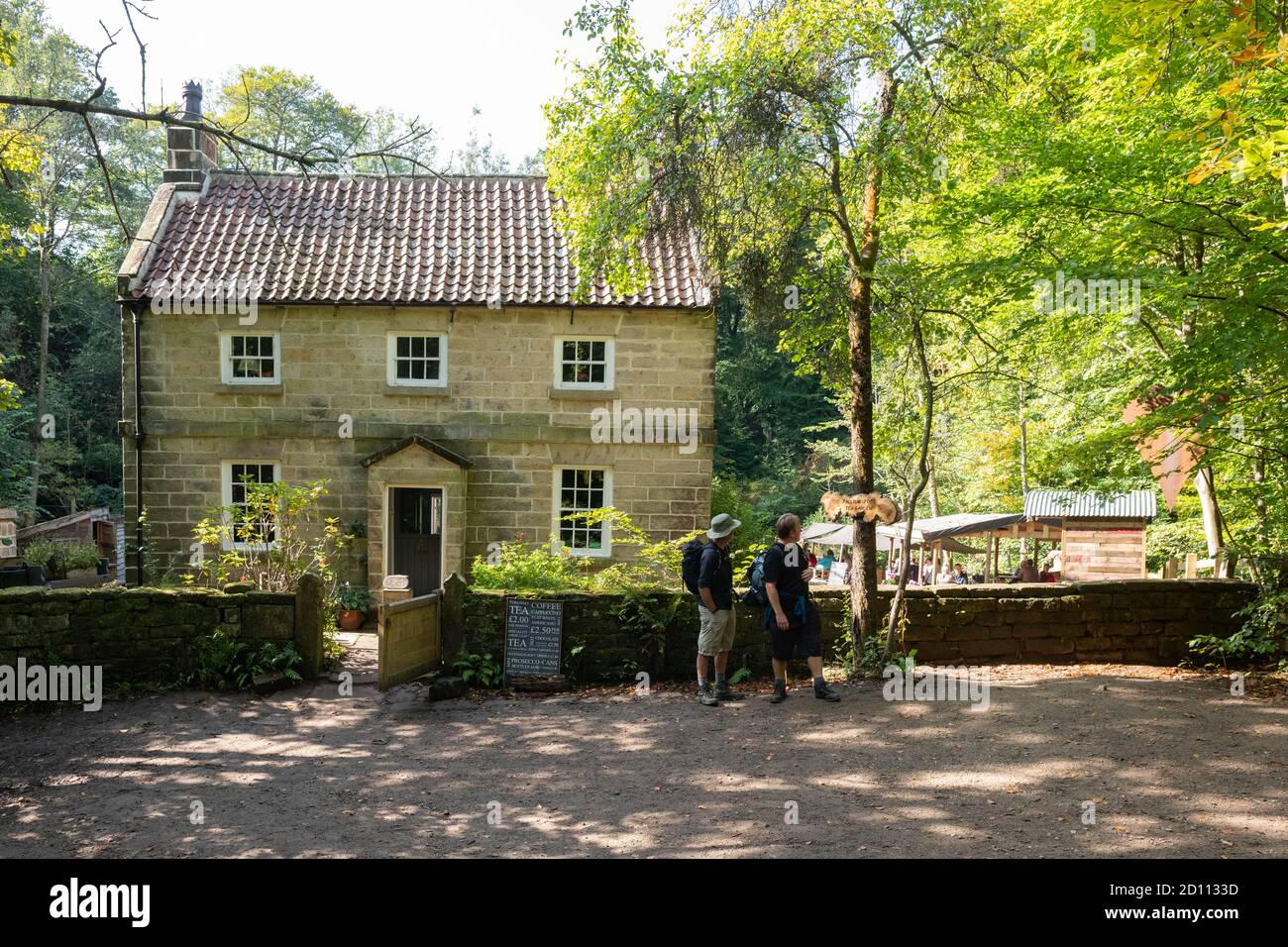 Falling Foss Tea Garden, Little Beck Wood, Littlebeck, Nr Whitby, North ...