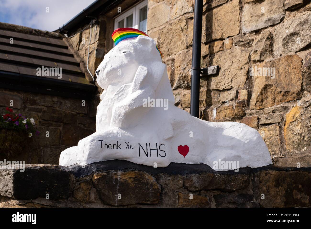 The Lion Inn located at the highest point of the North York Moors ...