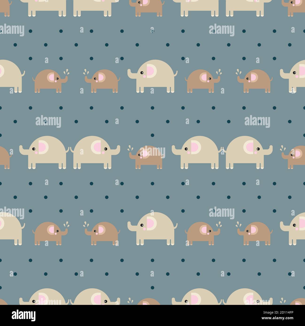 Pattern of beautiful elephants. Pattern Background with elephants ...