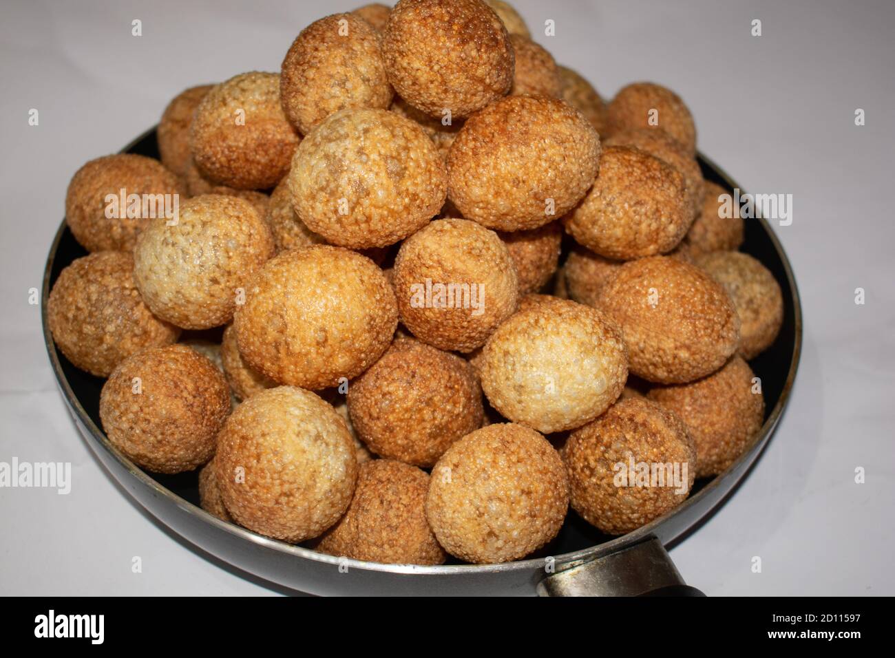 Pani Puri, Golgappe, Chat item, a common and famous street snack ...