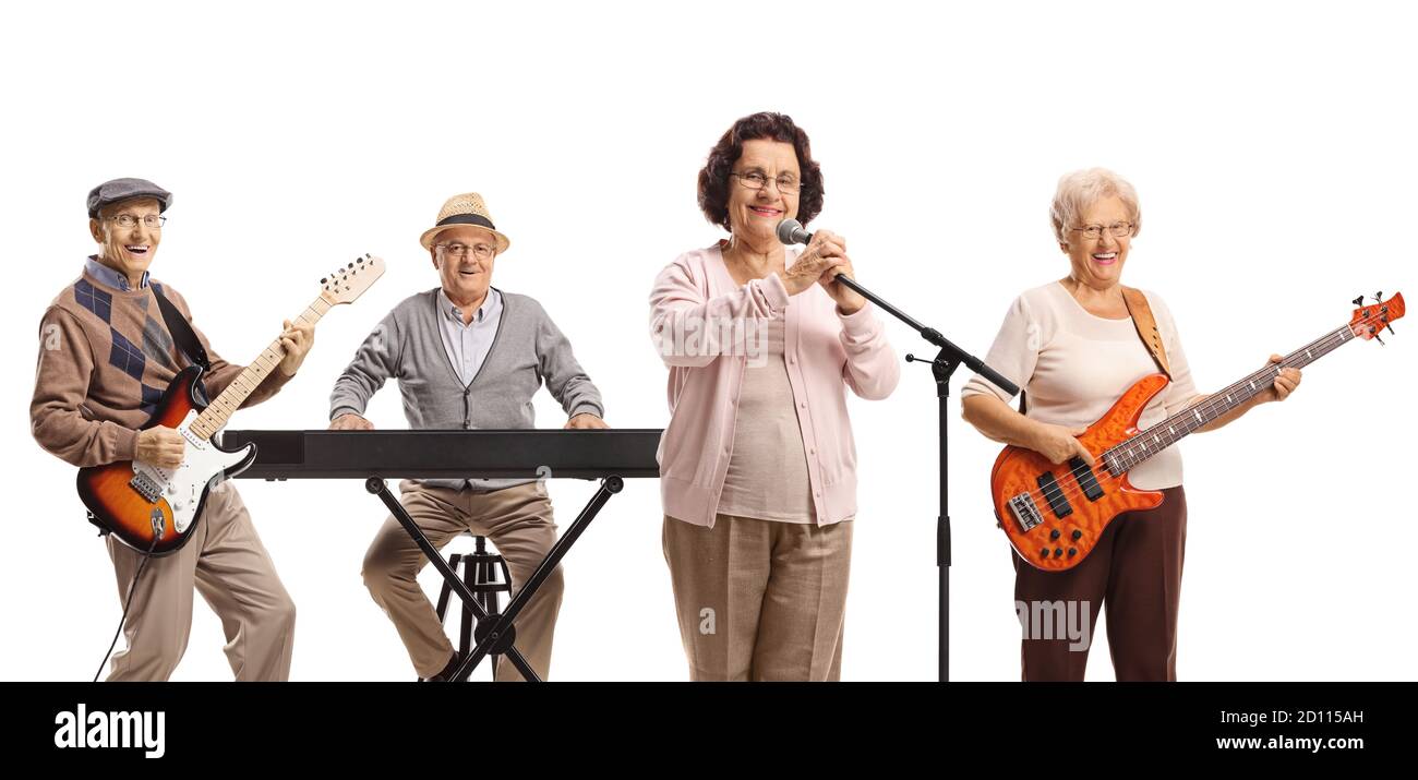 Elderly music hi-res stock photography and images - Alamy