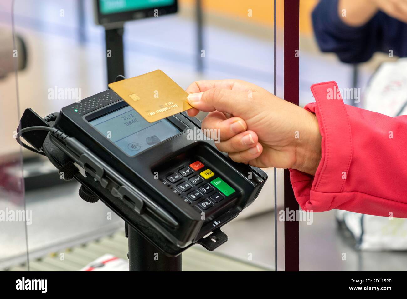 Man hand holding card only hi-res stock photography and images - Alamy