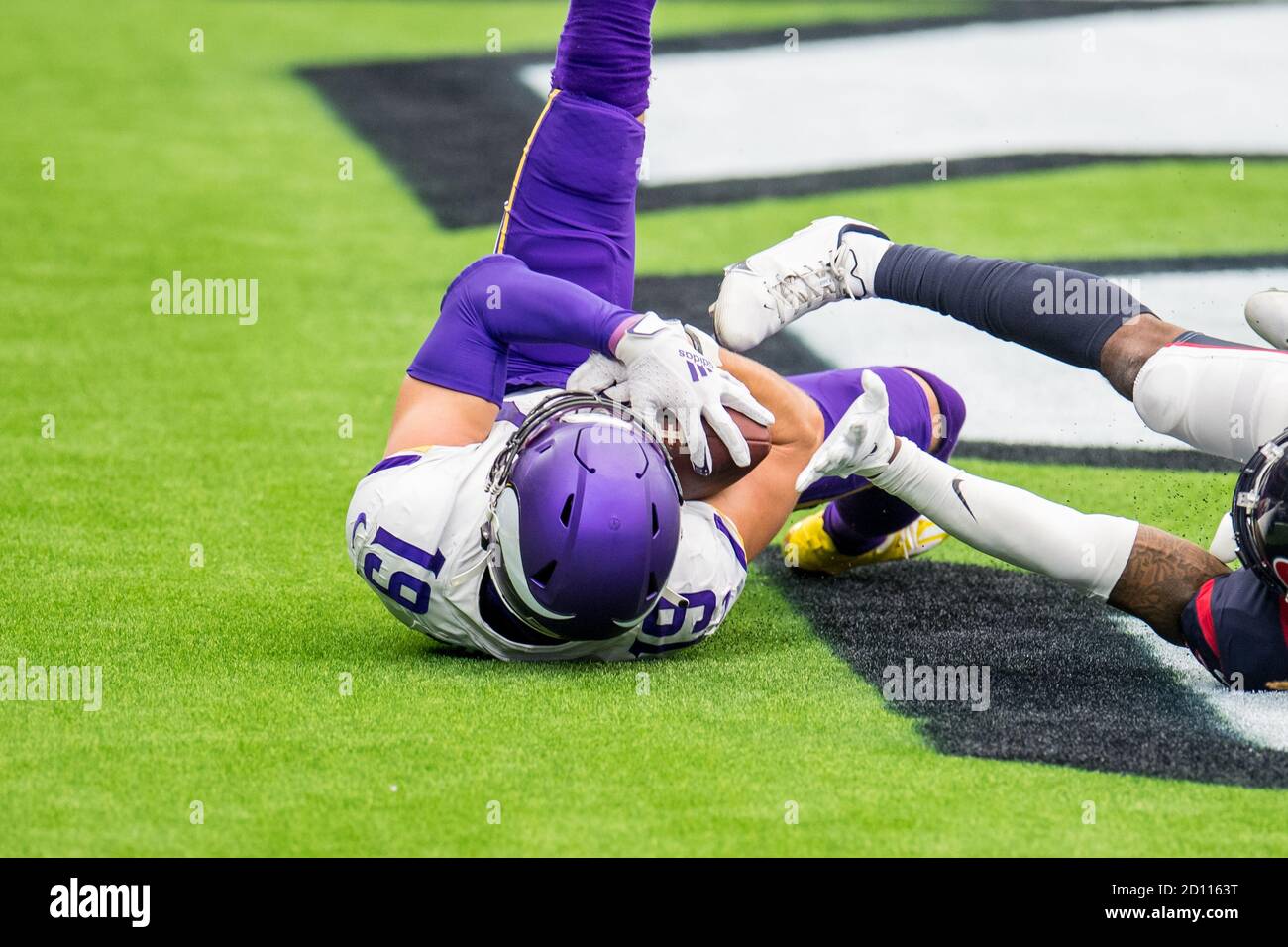 Houston, TX, USA. 4th Oct, 2020. Minnesota Vikings wide receiver Adam ...