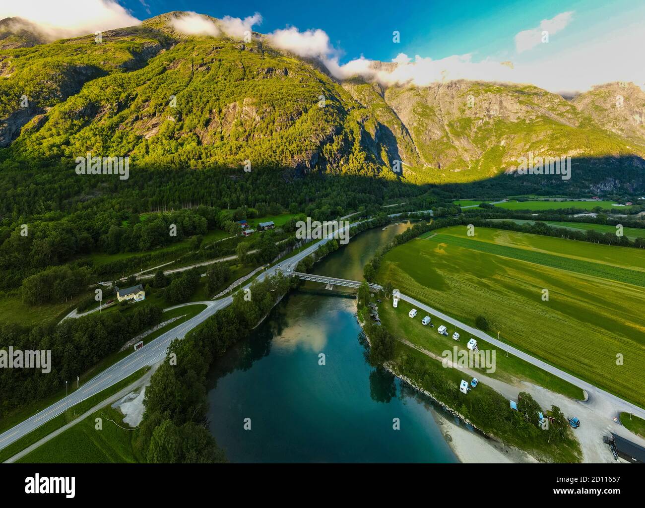 Aerial view rauma river hi-res stock photography and images - Alamy