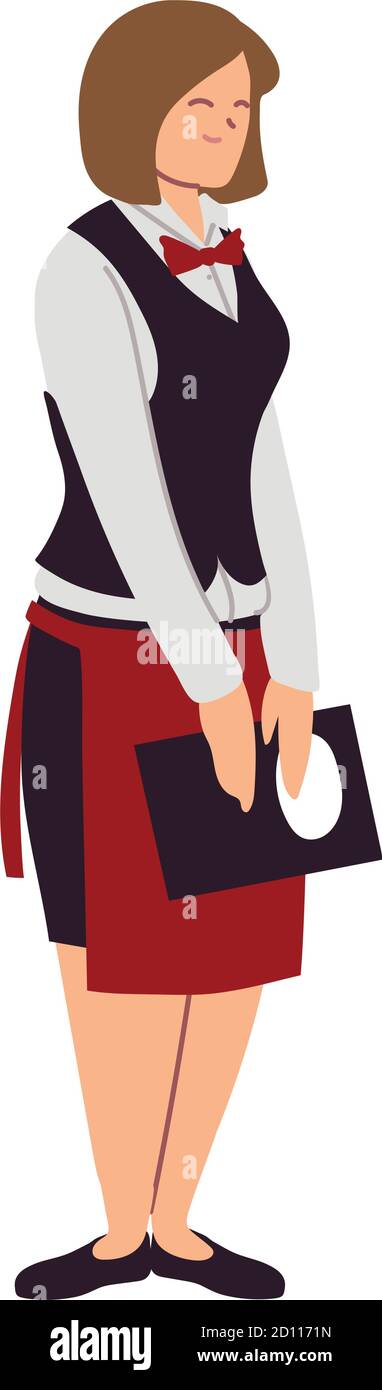 Cocktail waitress Cut Out Stock Images & Pictures - Alamy