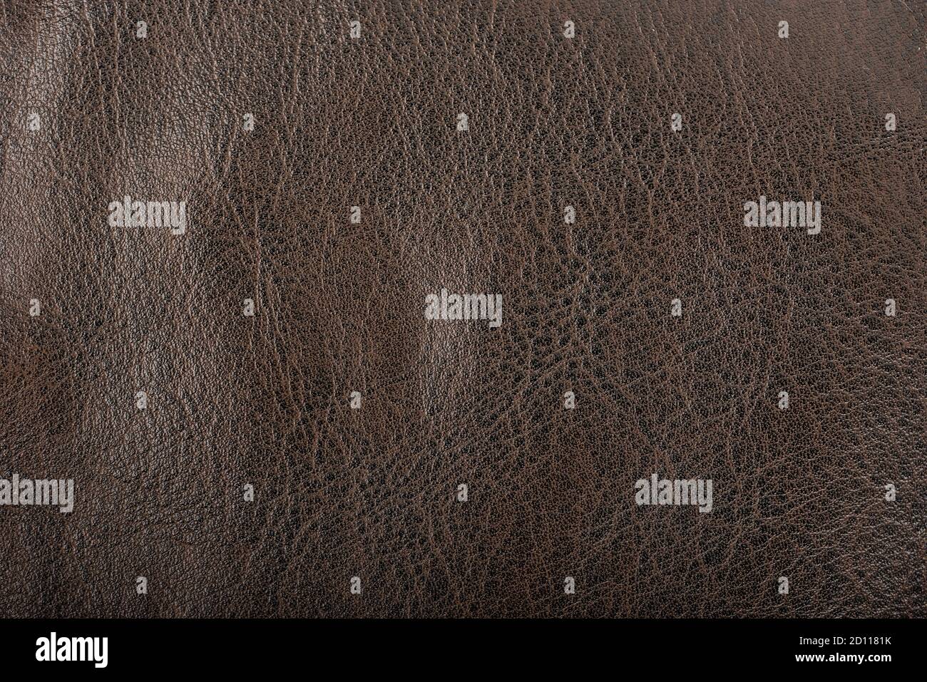 Brown leather surface as background. Macro shot. Leather surface ...
