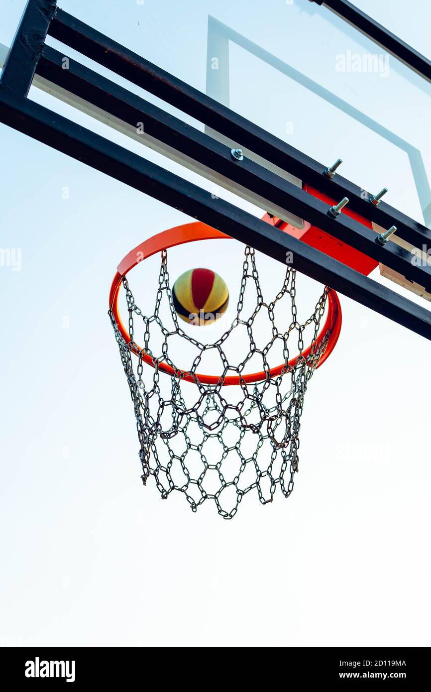 Basketball court in perspective view hi-res stock photography and ...