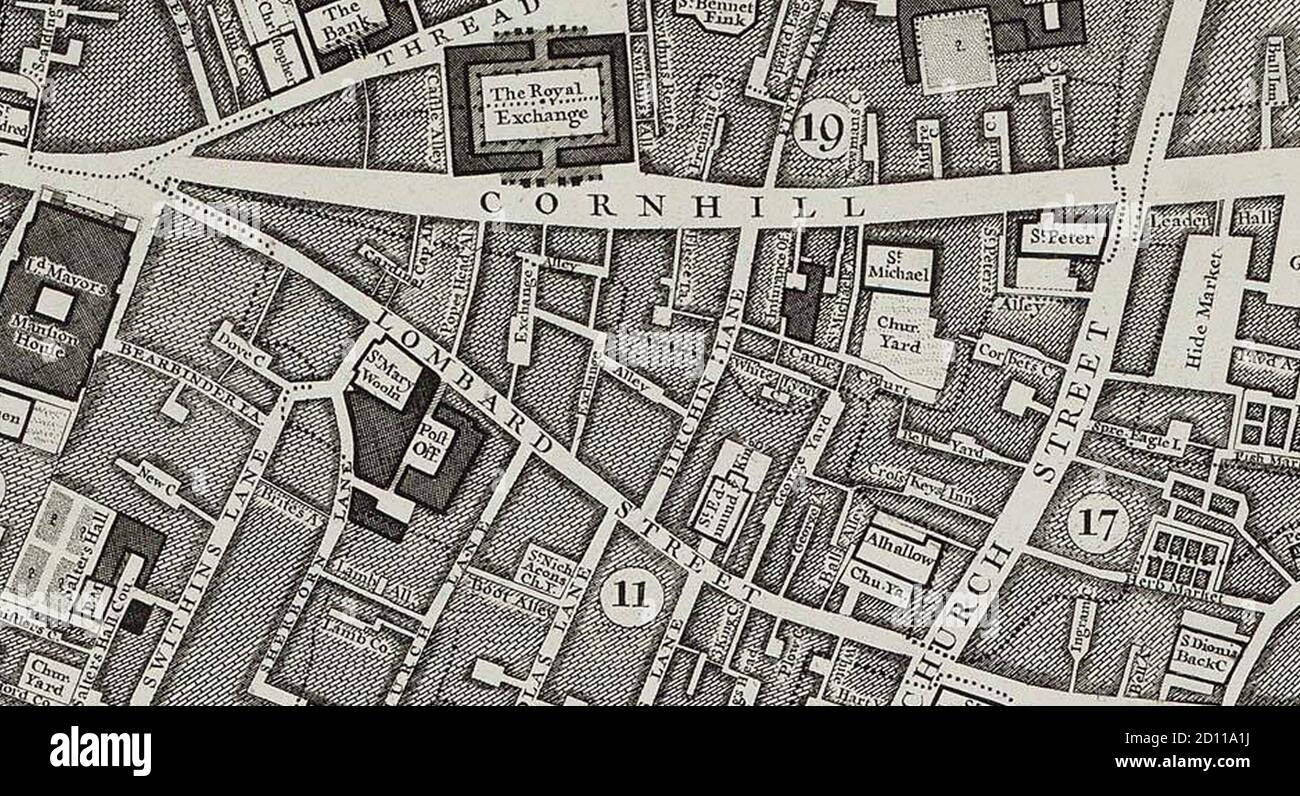 Rocques map hi-res stock photography and images - Alamy