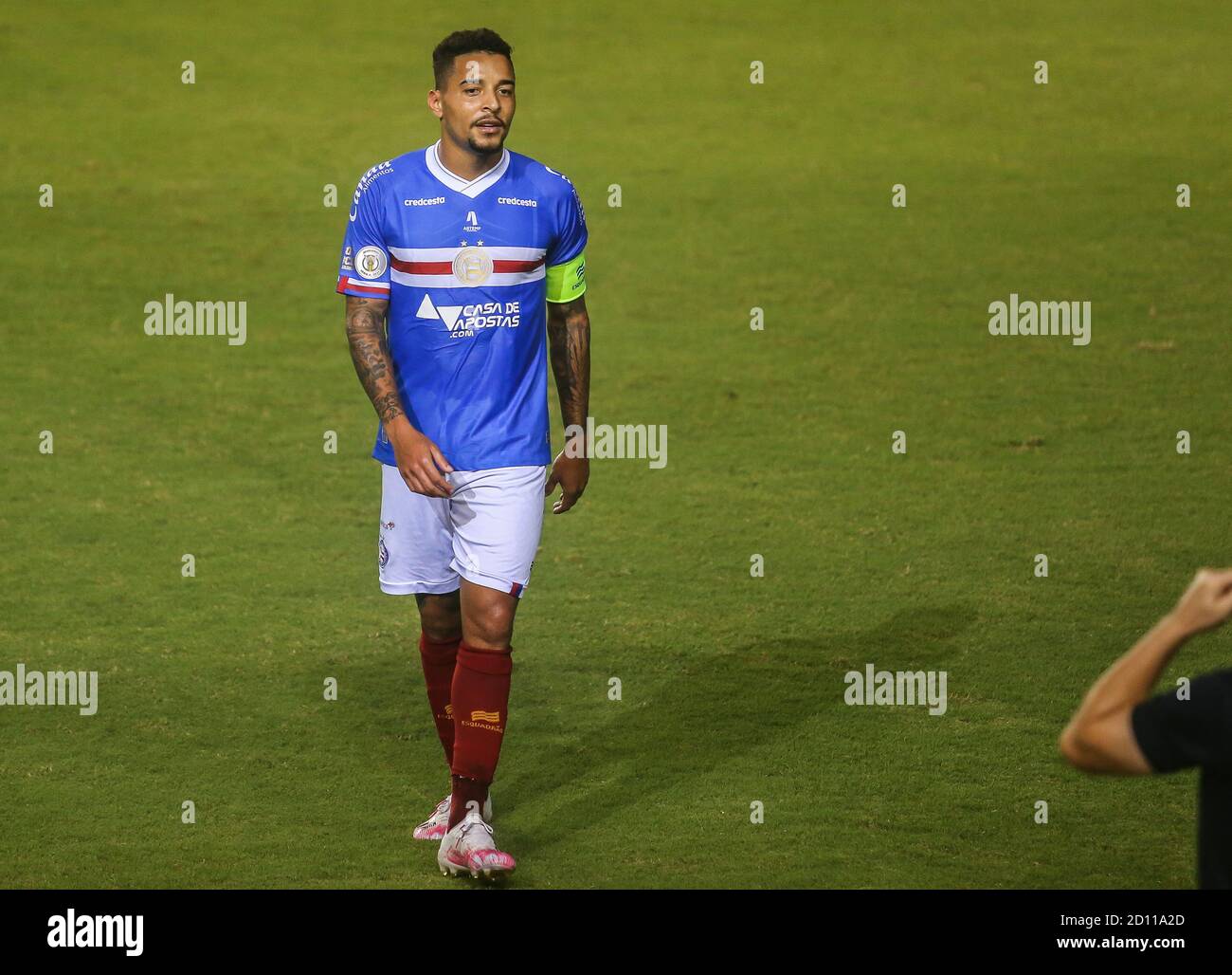 Salvador, Brazil. 04th Oct, 2020. Gregore, a player from Bahia, during ...
