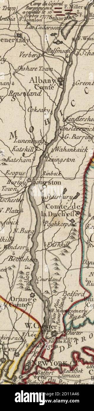 Full Hudson River Map