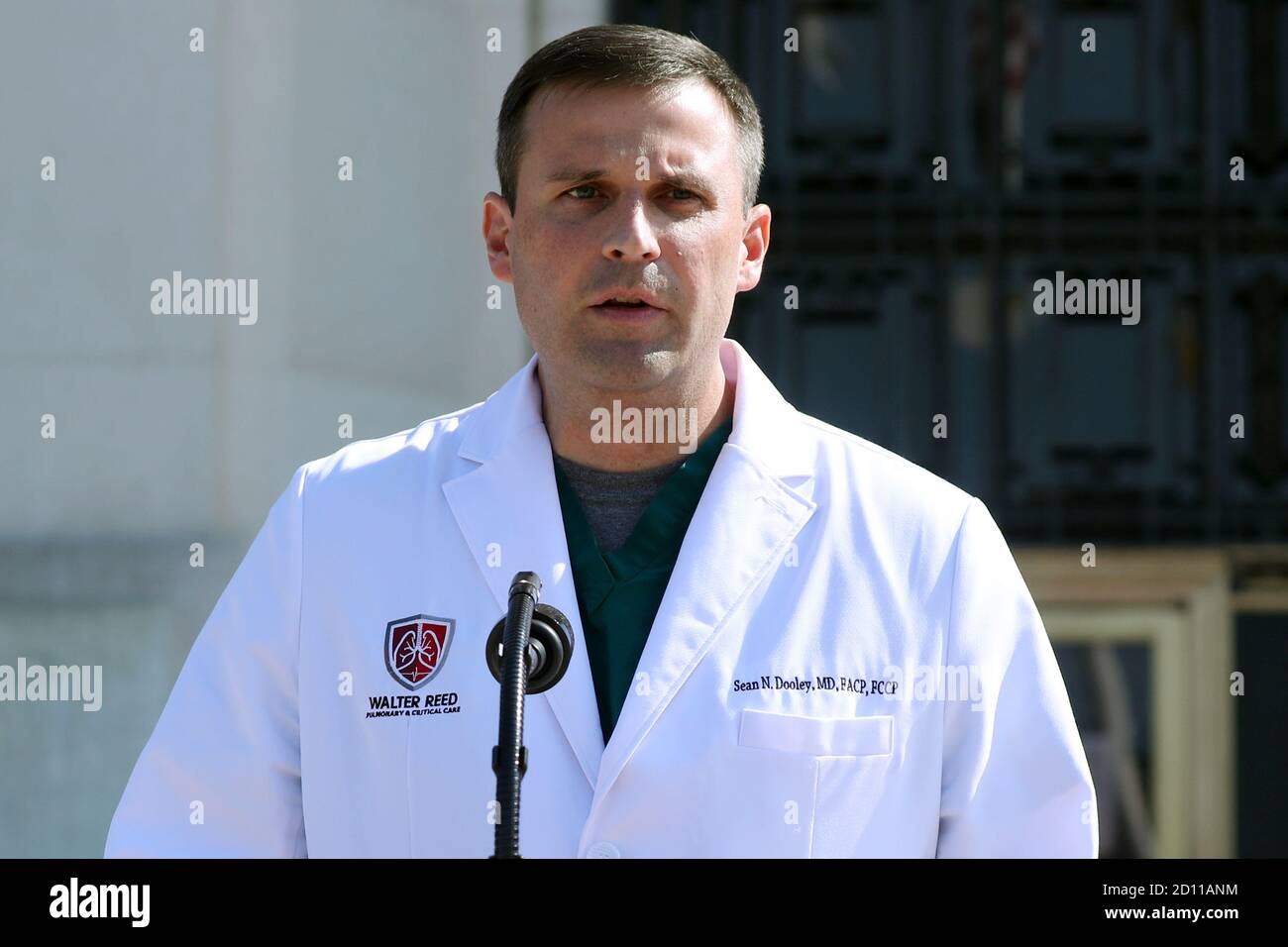 Bethesda, United States Of America. 04th Oct, 2020. Dr. Sean Dooley ...