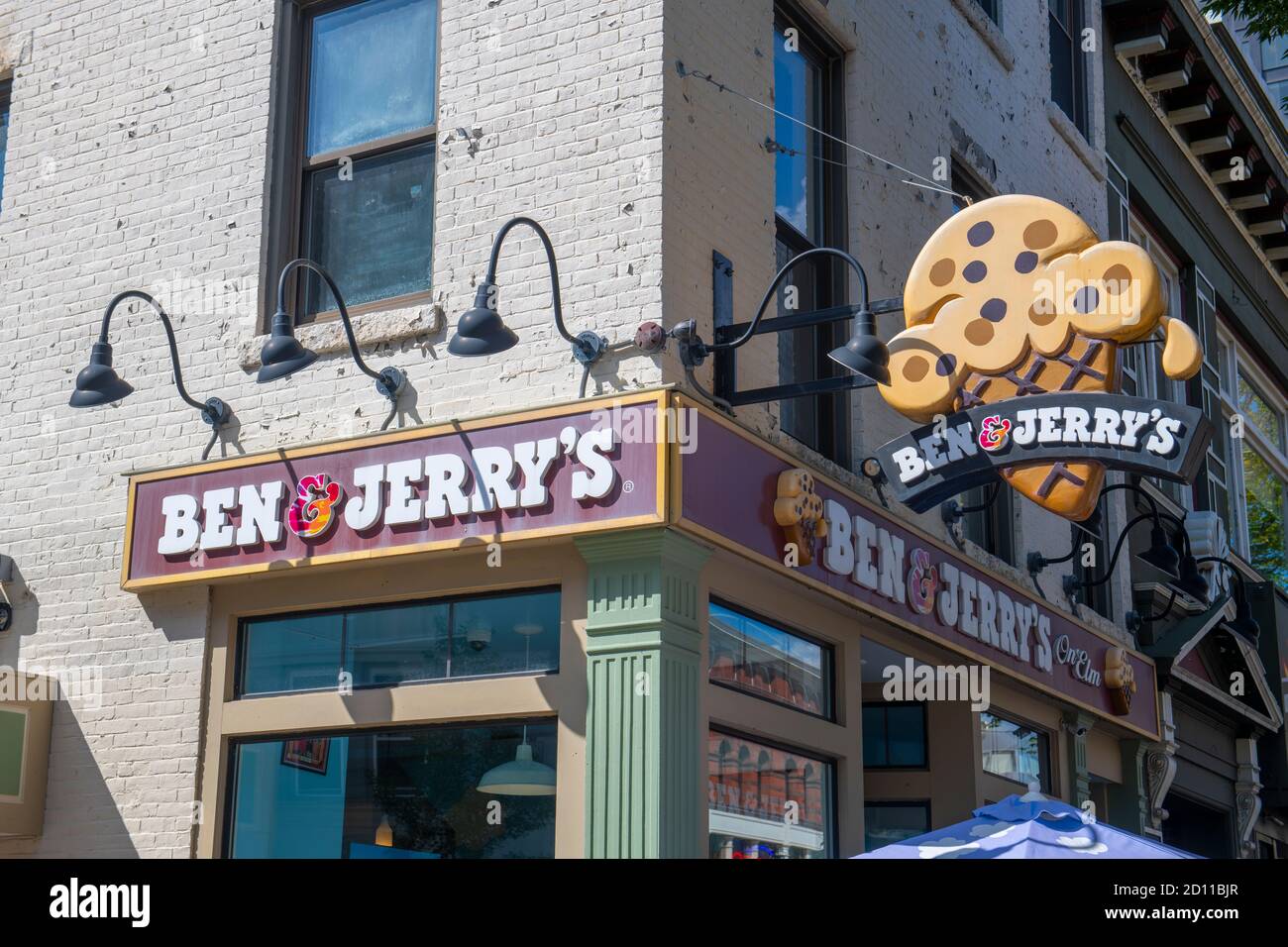Ben & Jerry's ice cream shop on 940 Elm Street at Stark Street in ...