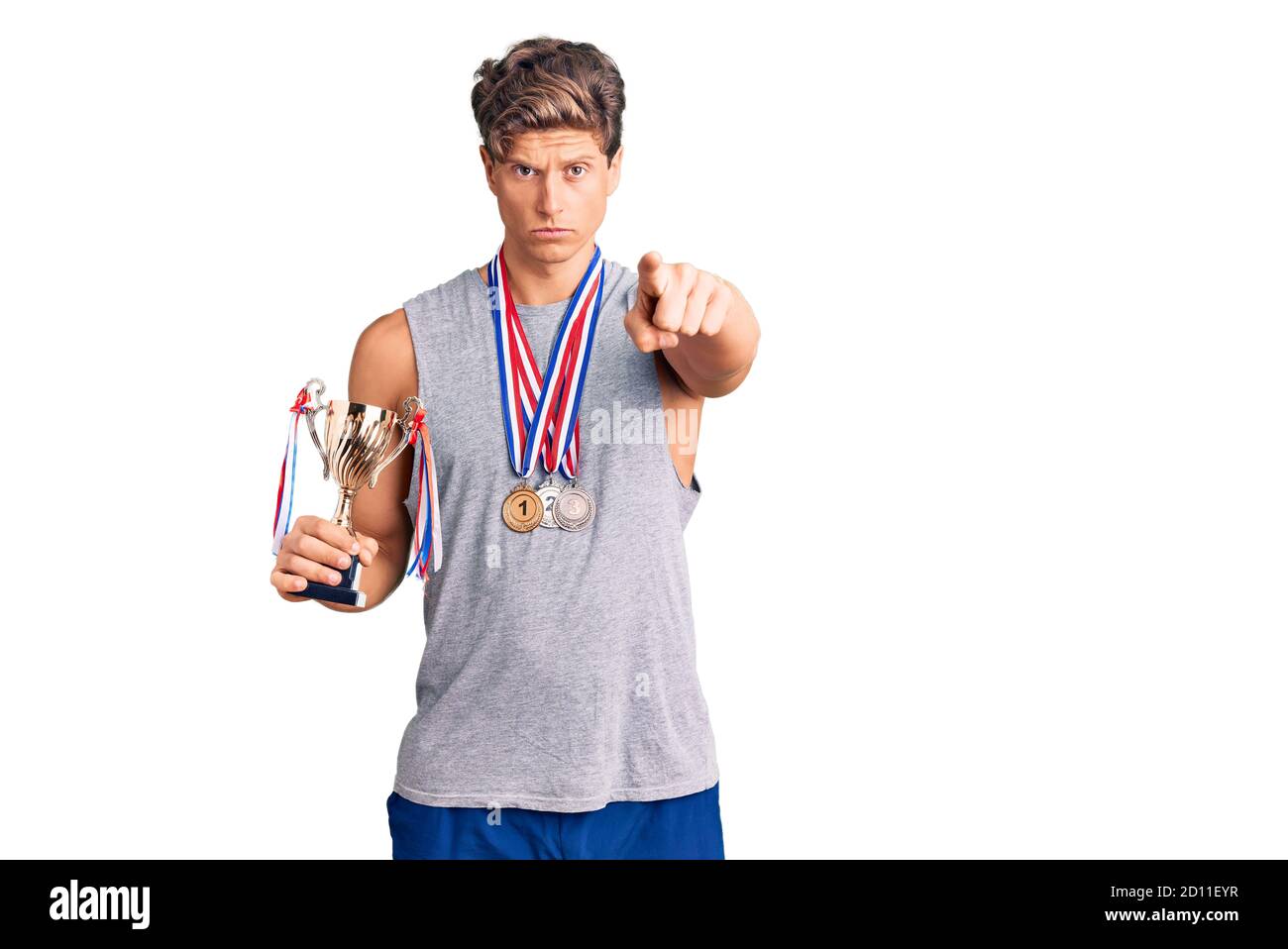 Point to medals hi-res stock photography and images - Alamy