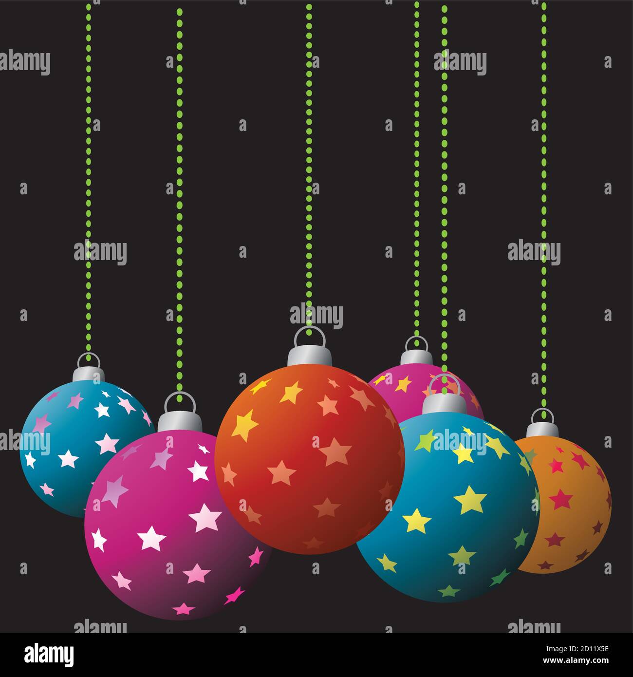 christmas ball background Stock Vector Image & Art - Alamy
