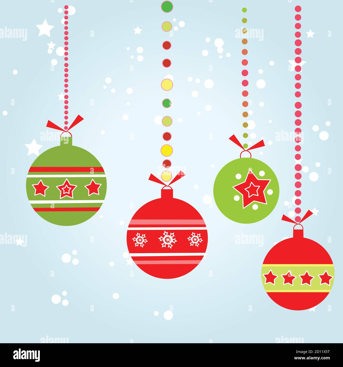 christmas ball background Stock Vector Image & Art - Alamy
