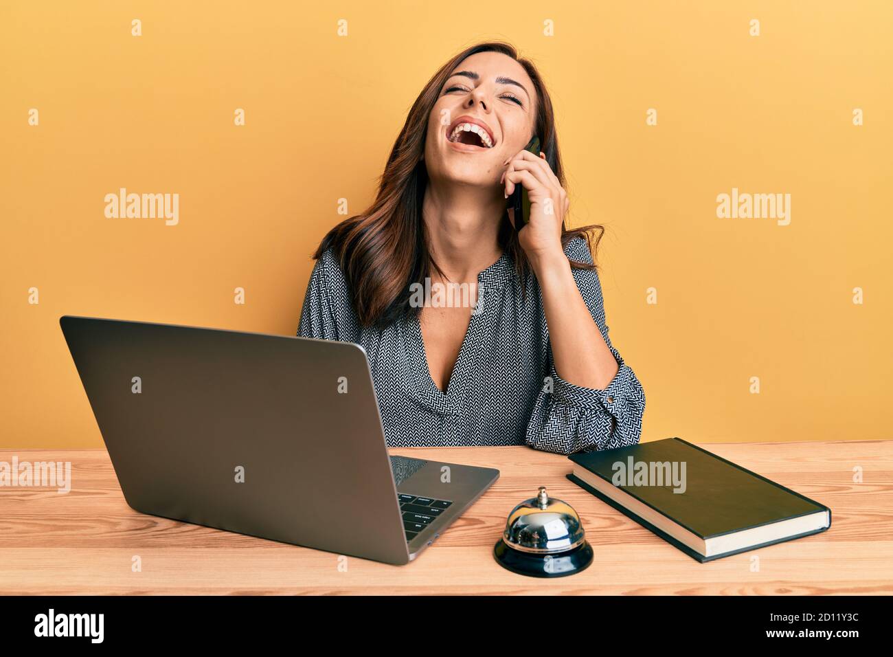 Hotel receptionist funny hi-res stock photography and images - Alamy