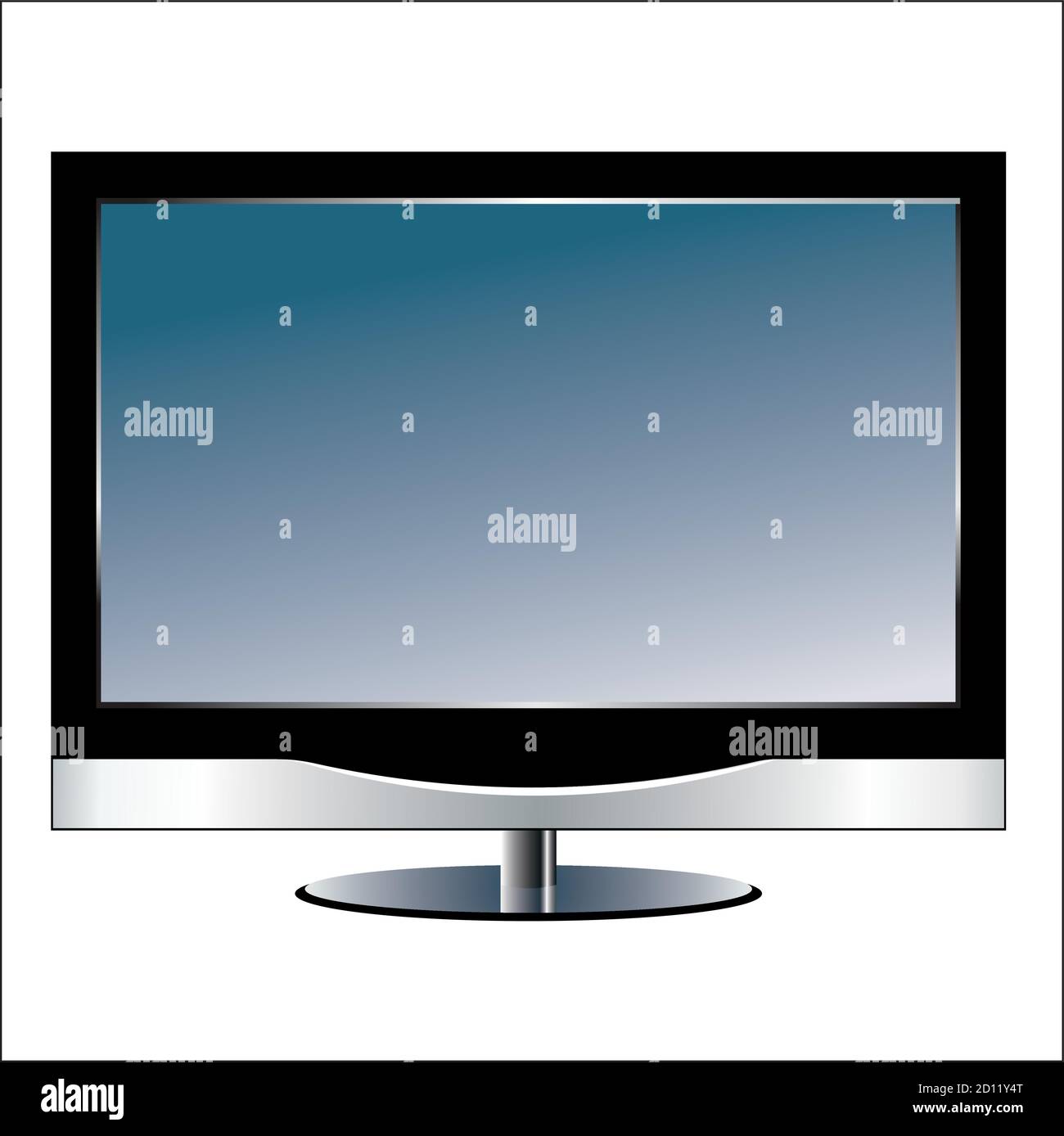 lcd tv monitor Stock Vector Image & Art - Alamy