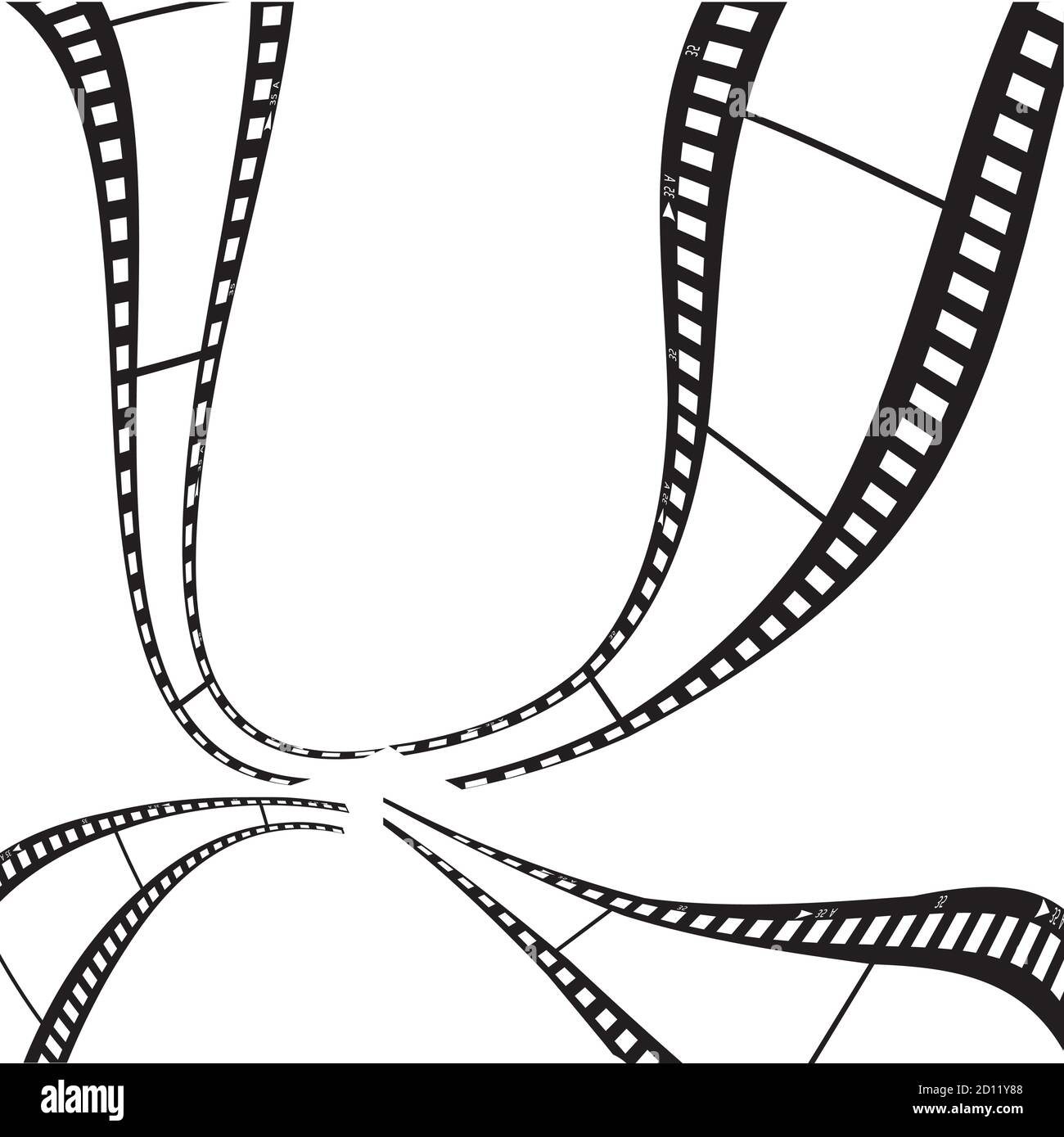 Movie Film clip art Stock Vector Image & Art - Alamy