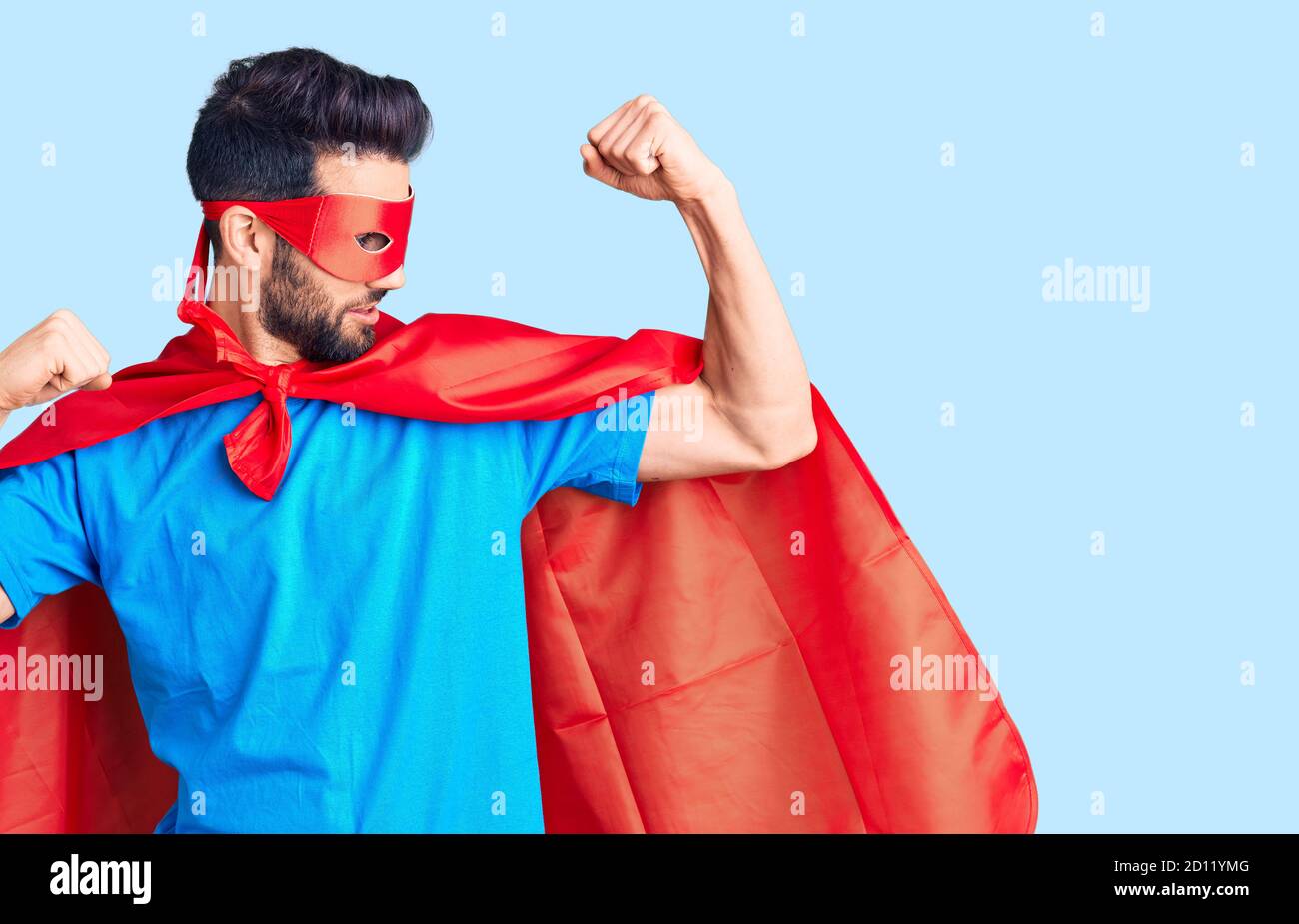 Beard Man Superhero