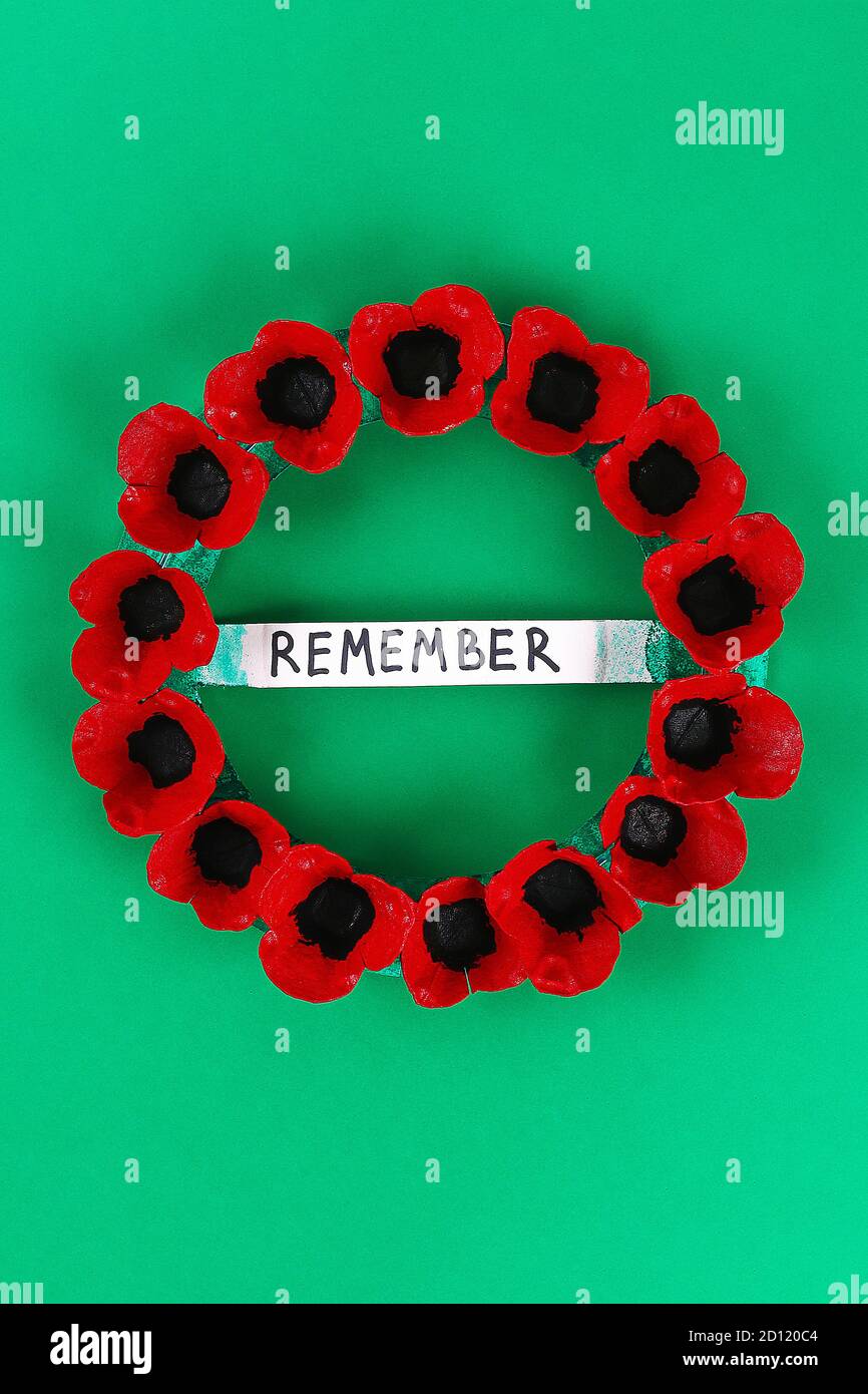 16 Diy wreath red poppy Anzac Day, Remembrance, Remember, Memorial day ...