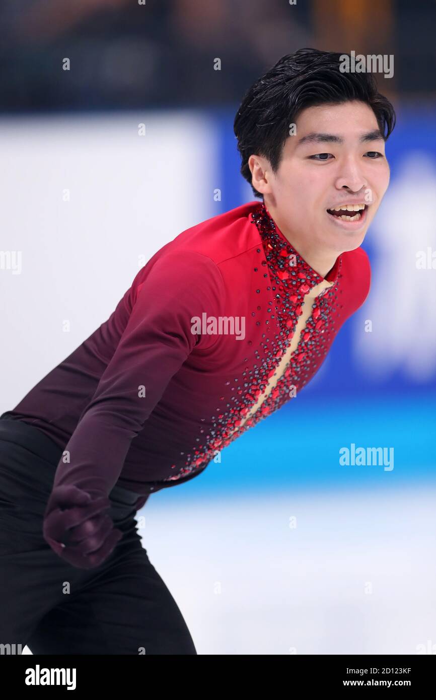 Saitama, Japan. 3rd Oct, 2020. Hiroaki Sato Figure Skating : Japan Open 2020 at Saitama Super ...