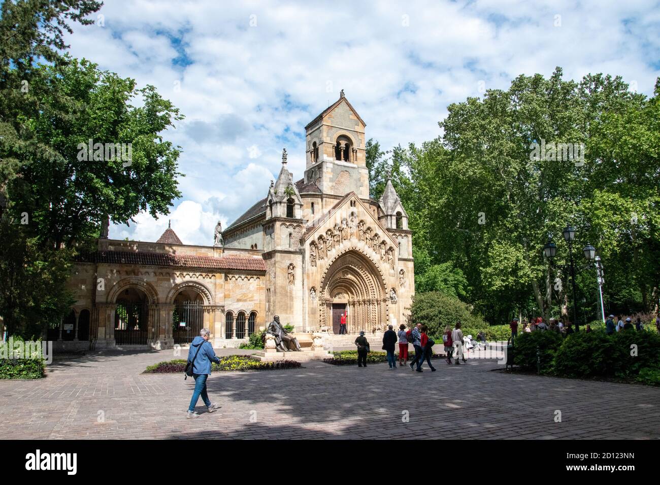 The Church of Jak is the monumental basilica of the Benedictine ...