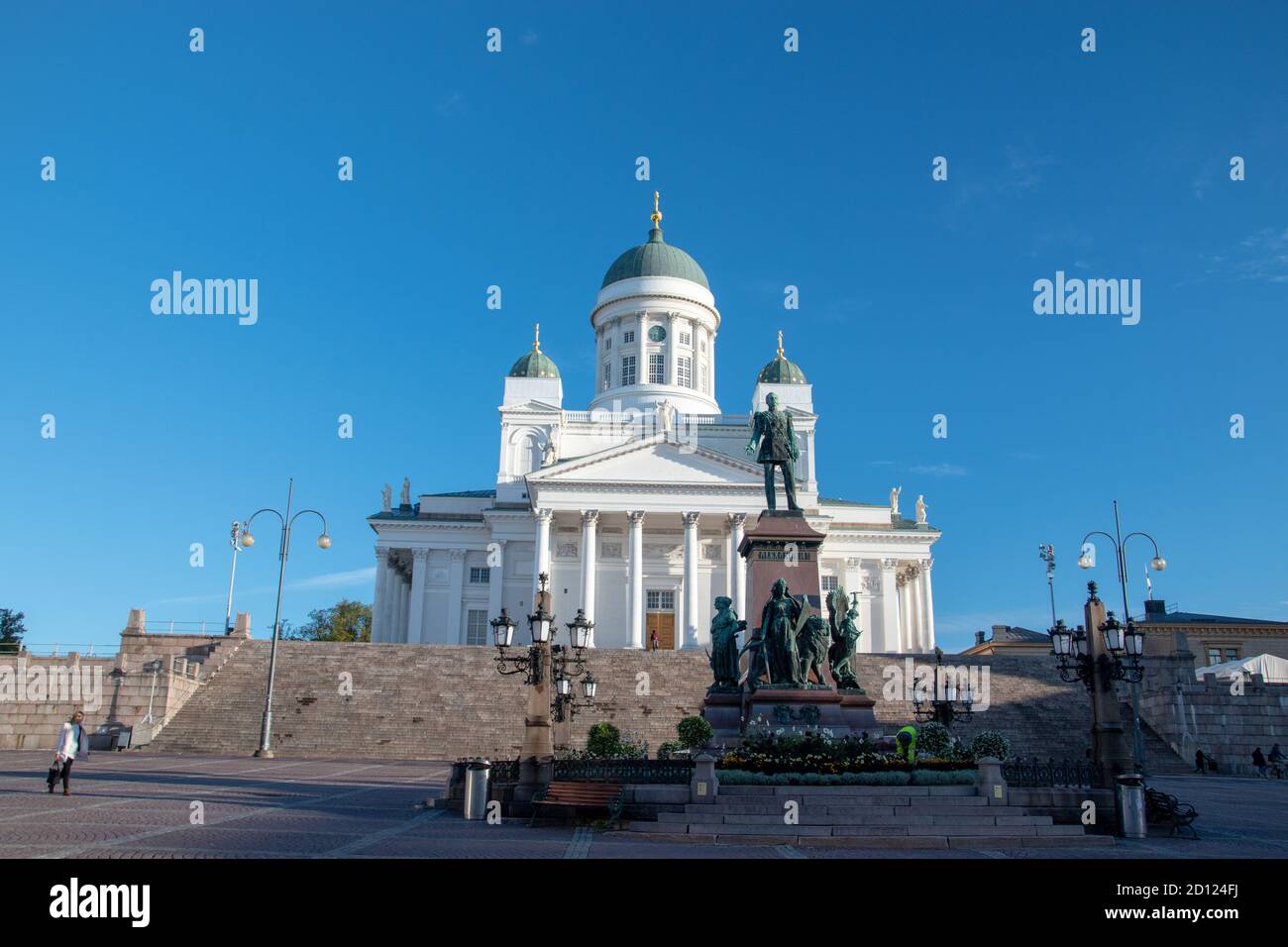 Exterior of Helsinki Cathedral is the Finnish Evangelical Lutheran ...