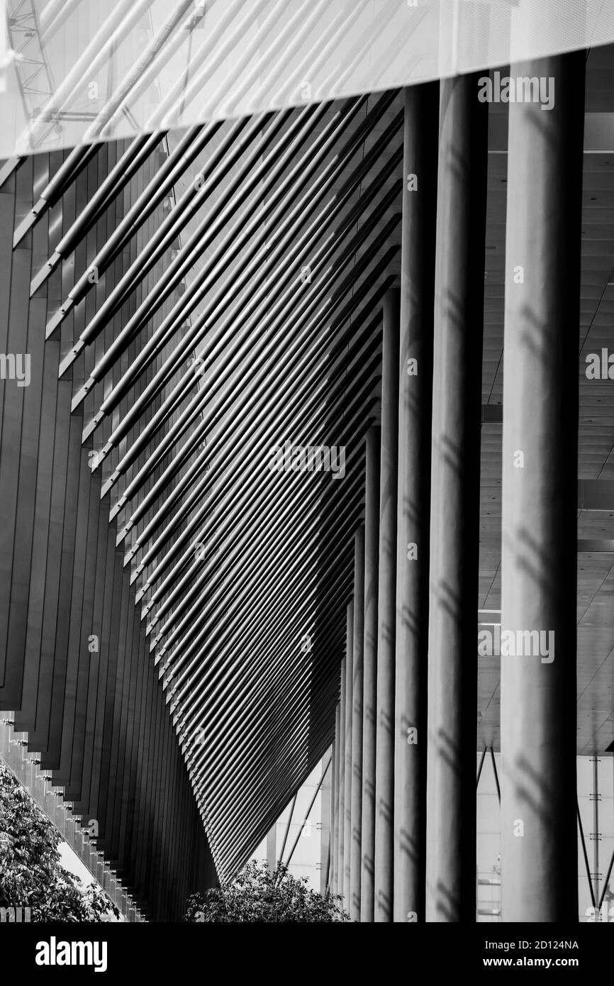 Rows and columns of Black and White Stock Photos & Images - Alamy