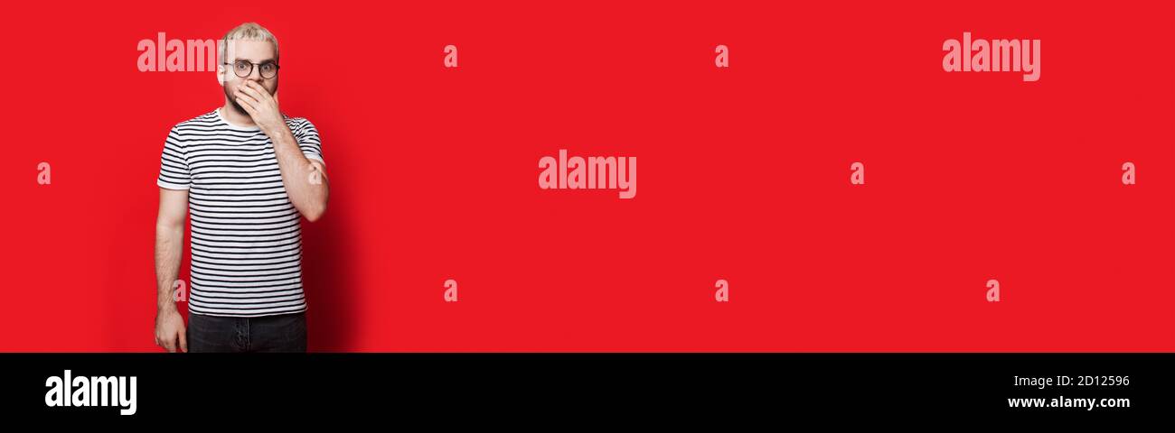 Embarrassed red face hi-res stock photography and images - Alamy