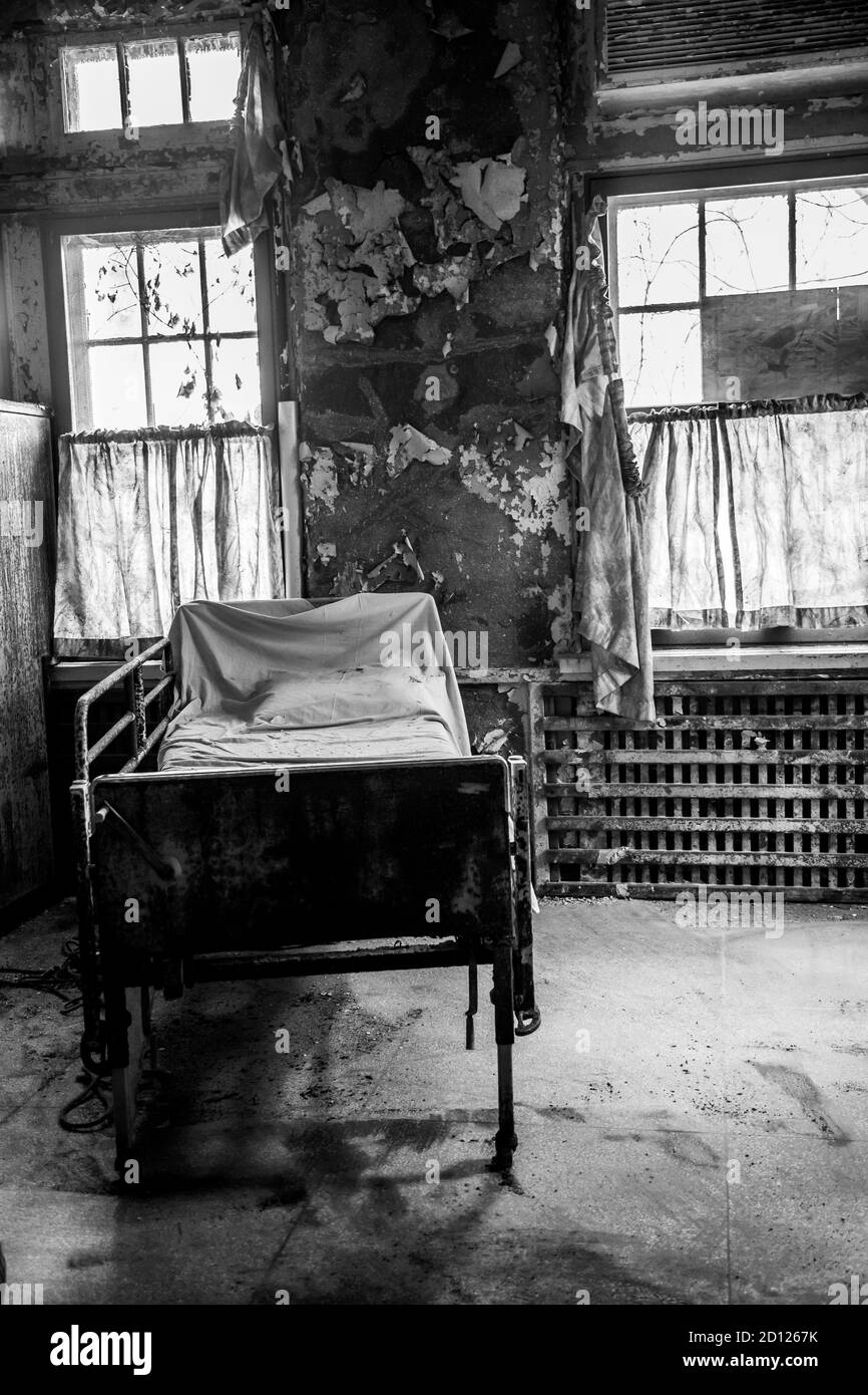 Pennhurst state school and hospital Black and White Stock Photos ...