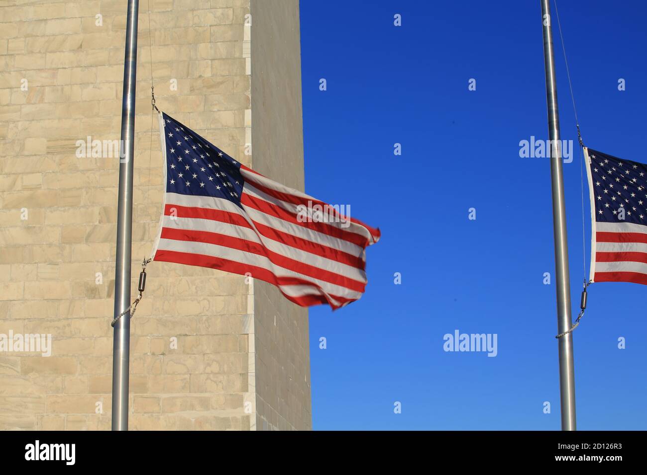 usa flag in the wing Stock Photo - Alamy