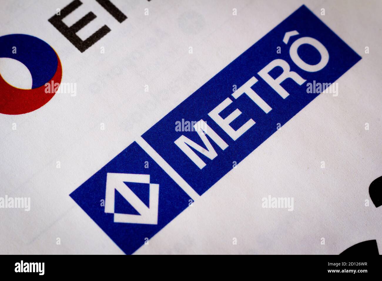 Sao paulo metro logo hi-res stock photography and images - Alamy