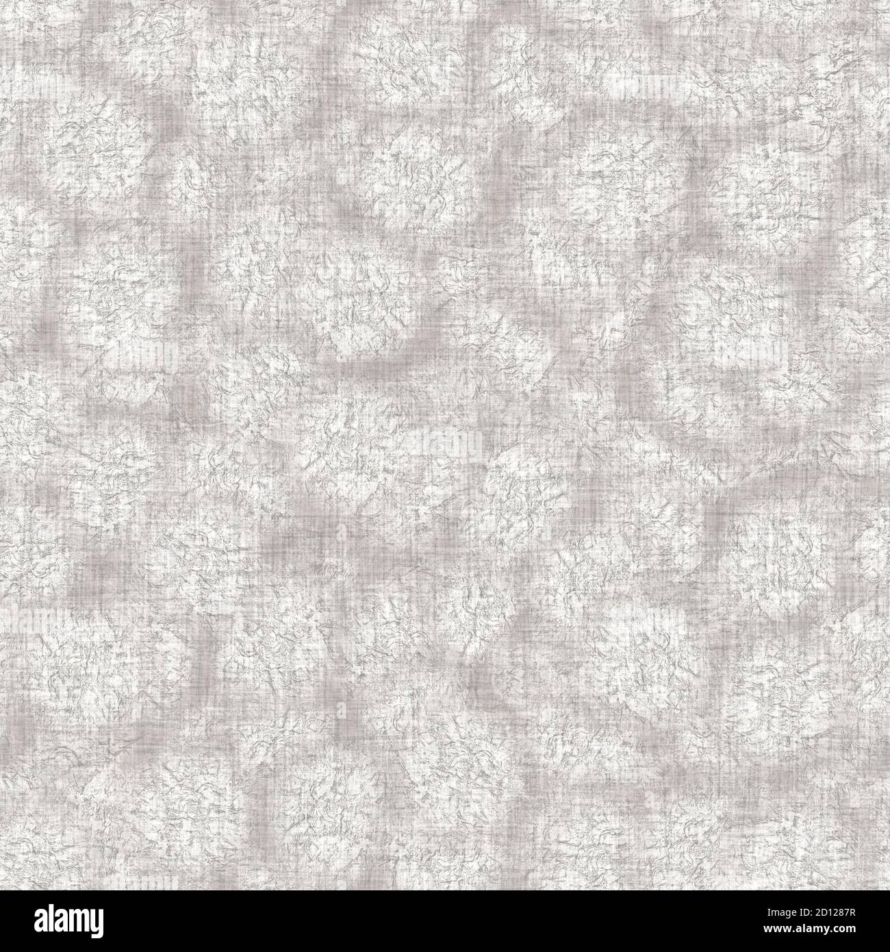 Seamless light grey woven collage linen texture background. Flax hemp ...