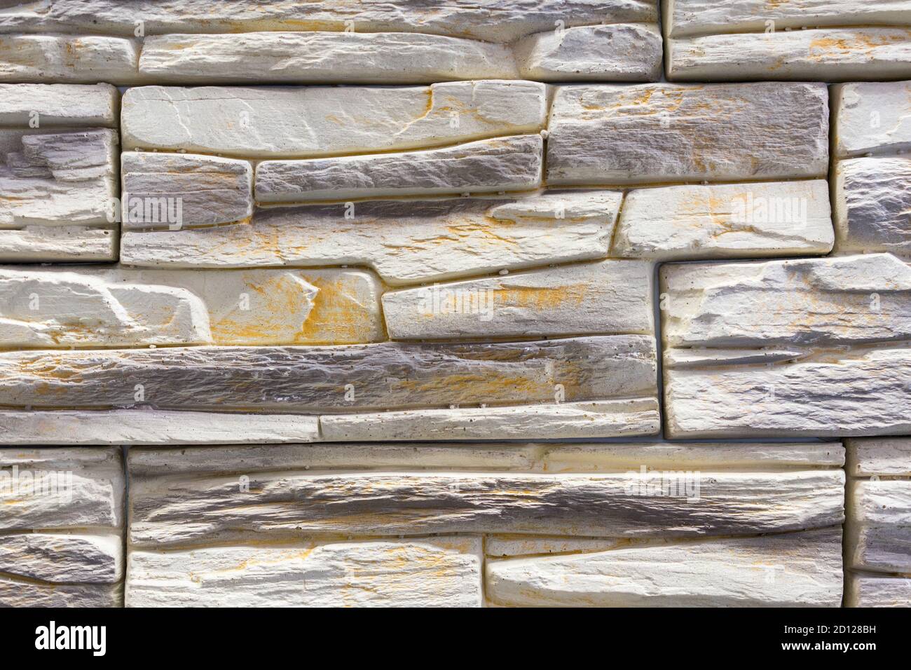 Stacked stone wall, natural stone cladding. Stone wall for background ...