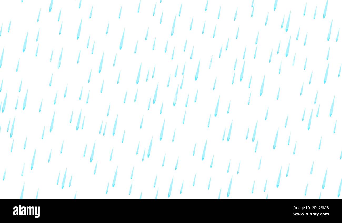 Falling Rain Background Animated