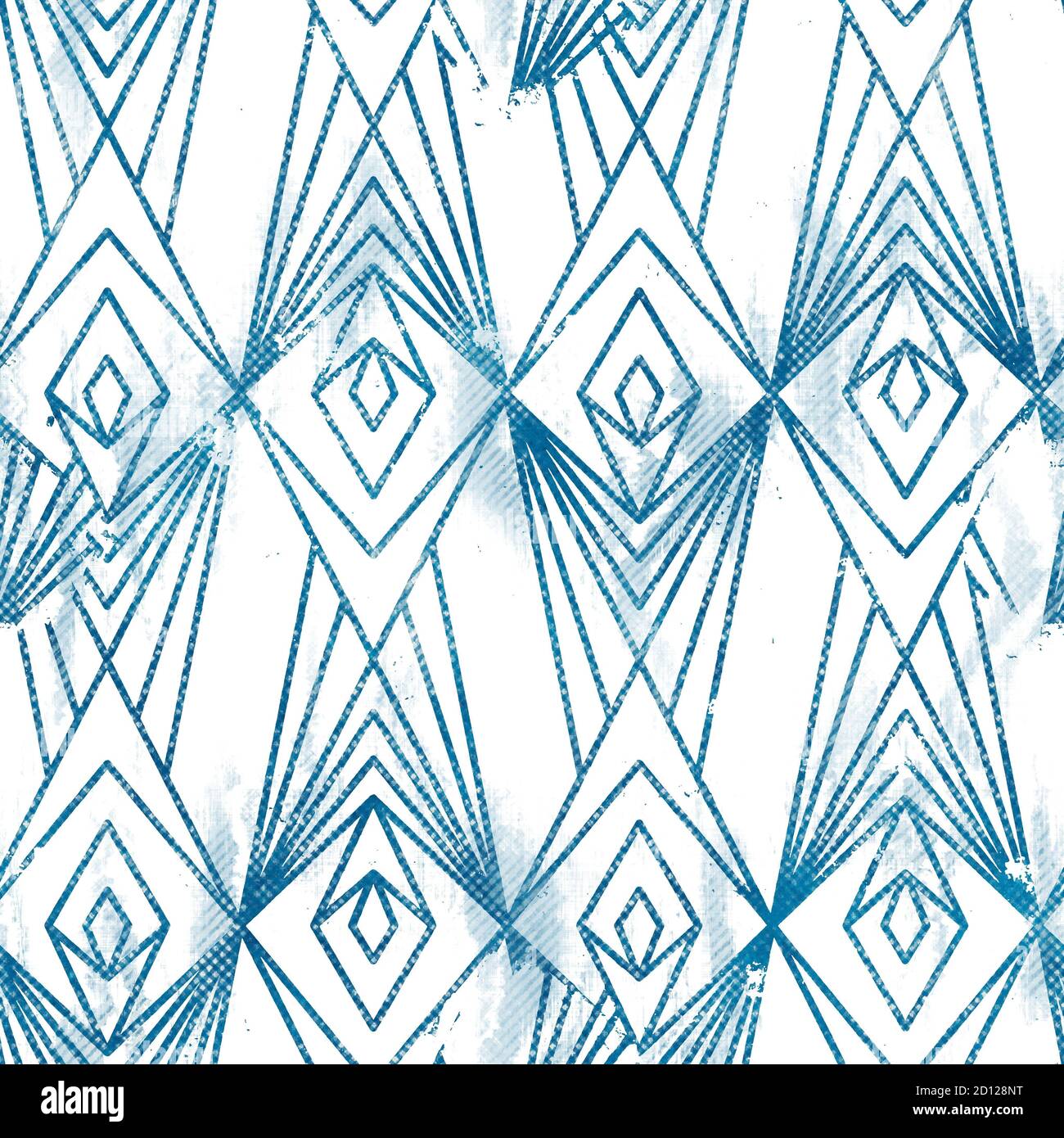 Seamless blue ink pen crosshatch blueprint pattern Stock Photo - Alamy