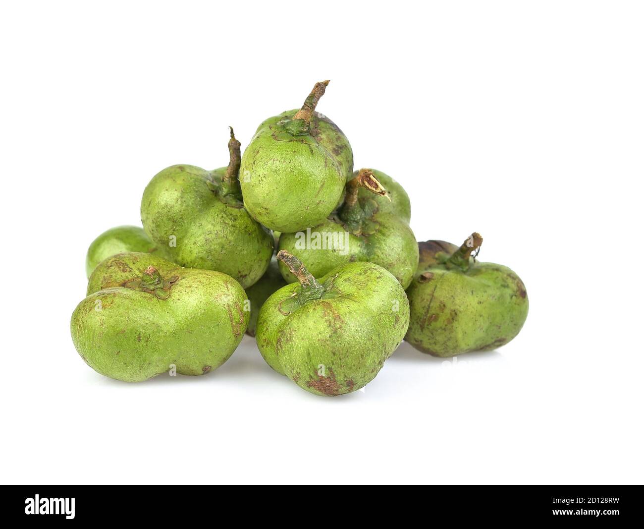 Green tea seeds isolated on white background Stock Photo - Alamy
