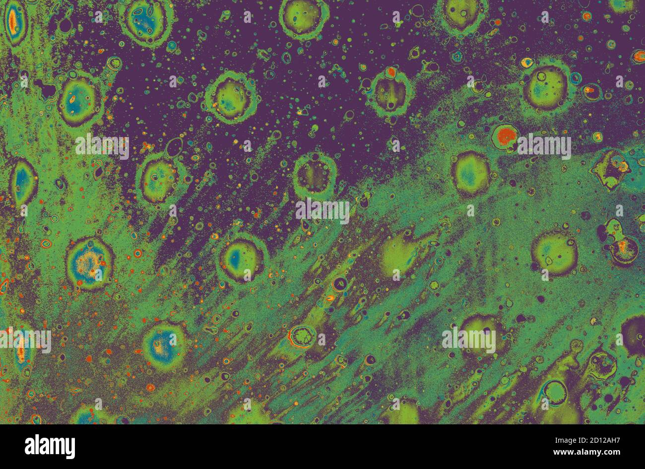 Abstract spots and stains on background formed by splashing watercolor ...