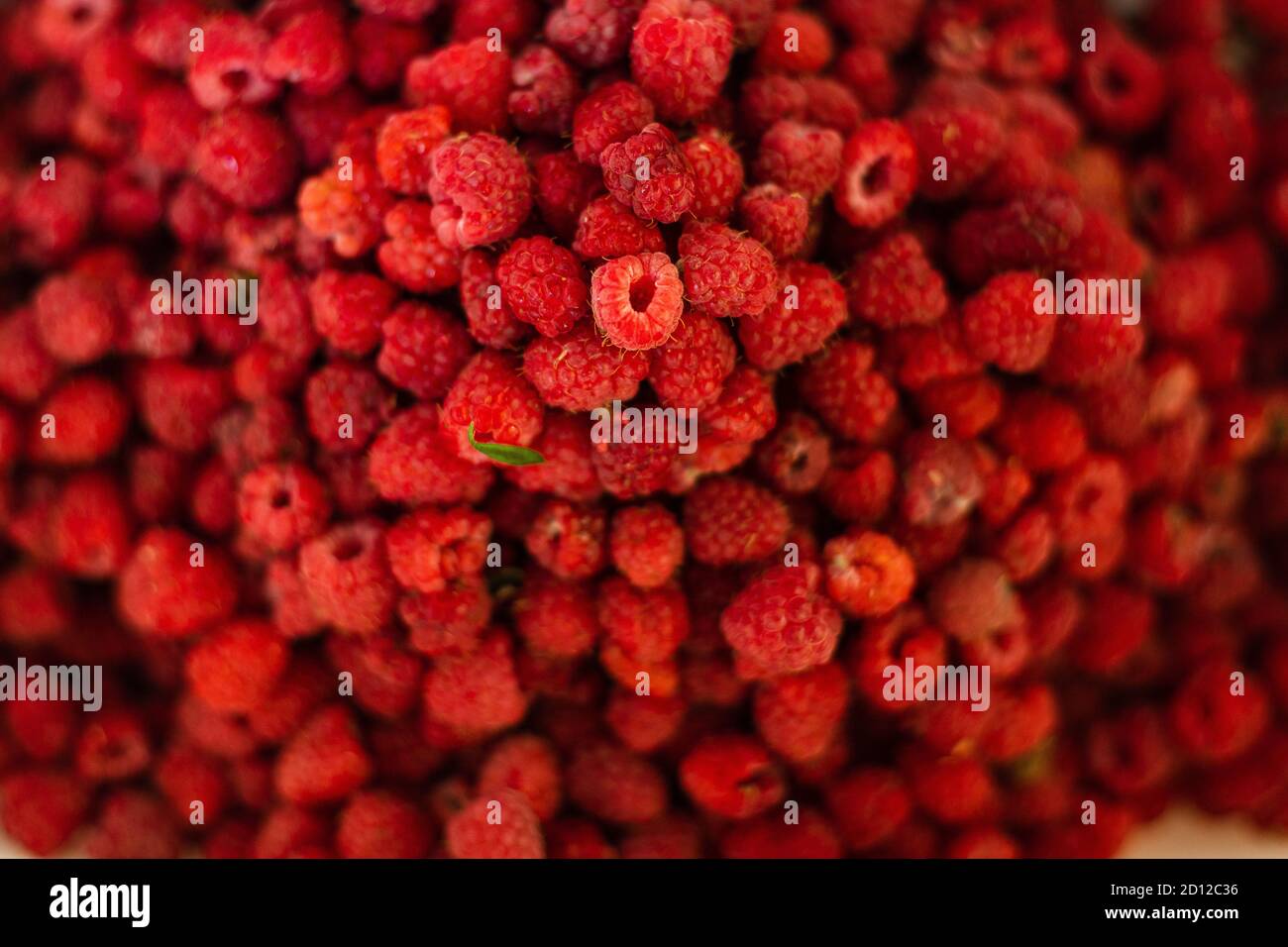 Stock photo of ripe raspberries Stock Photo - Alamy