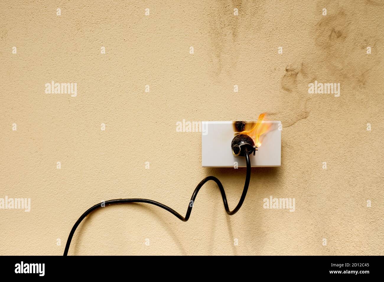Plug Socket Fire High Resolution Stock Photography and Images - Alamy