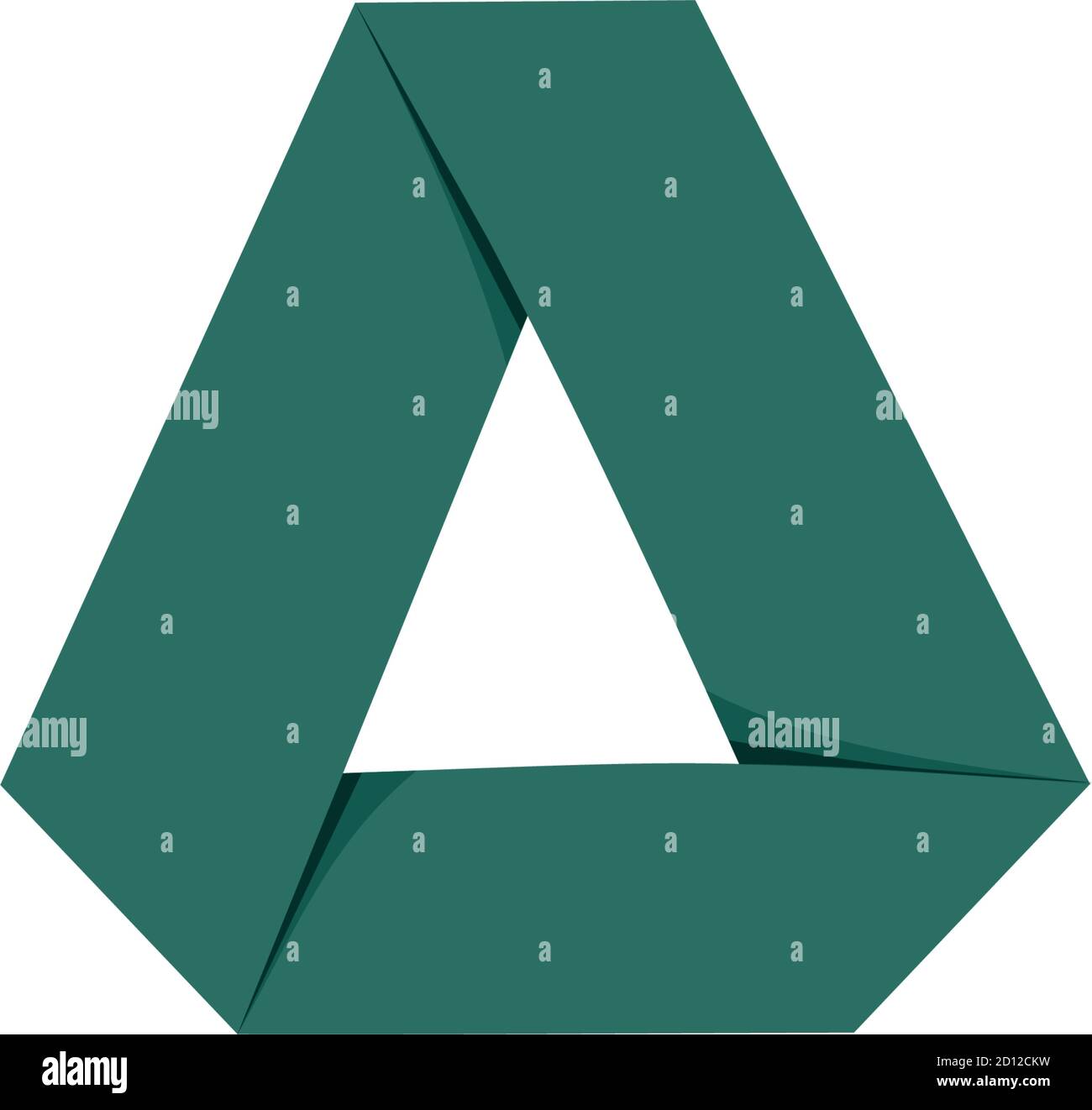 abstract triangle icon logo concept Stock Vector Image & Art - Alamy