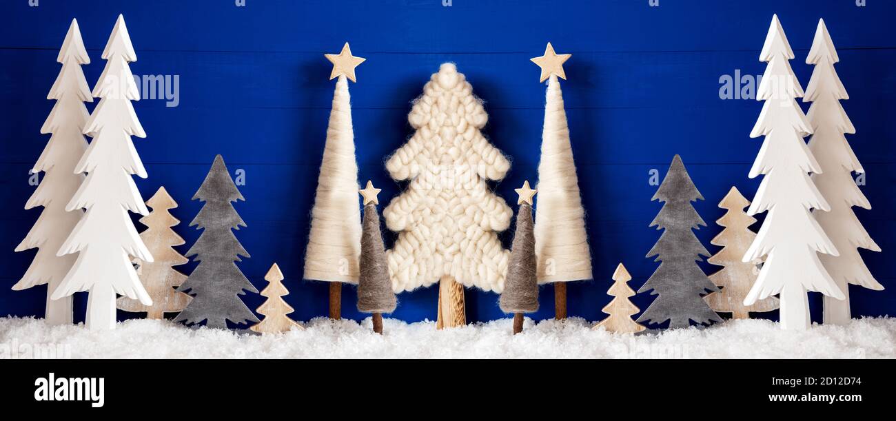 Snow trees banner hi-res stock photography and images - Alamy