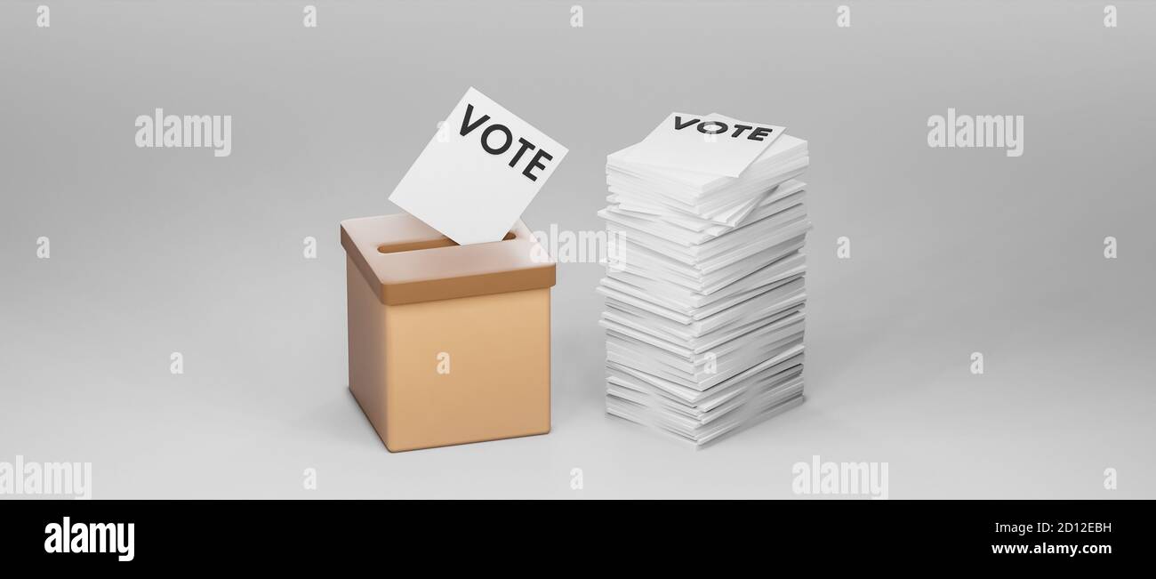 Ballot paper usa hi-res stock photography and images - Alamy