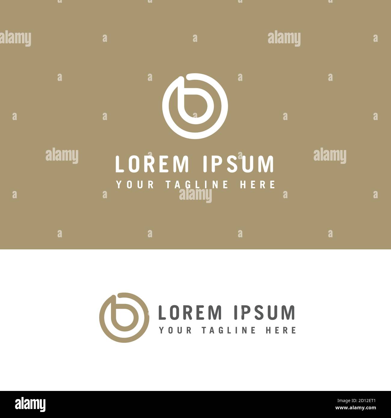 Letter Initial B logo design inspiration with line art style Stock ...