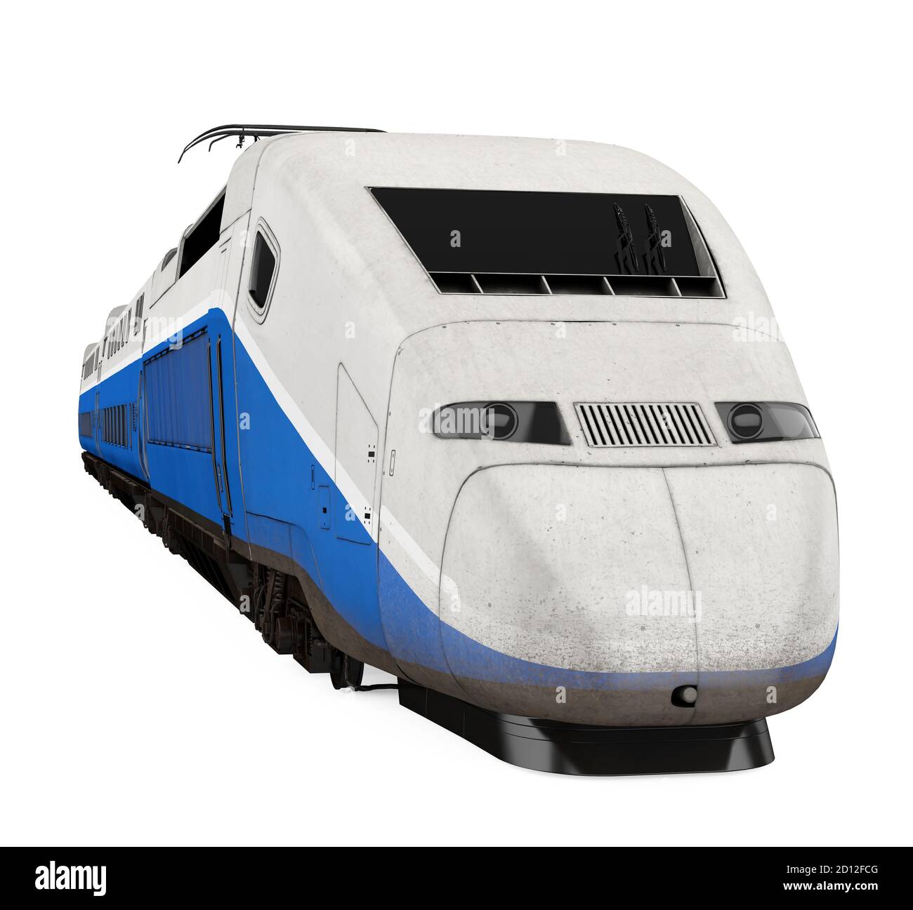 High Speed Train Isolated Stock Photo - Alamy