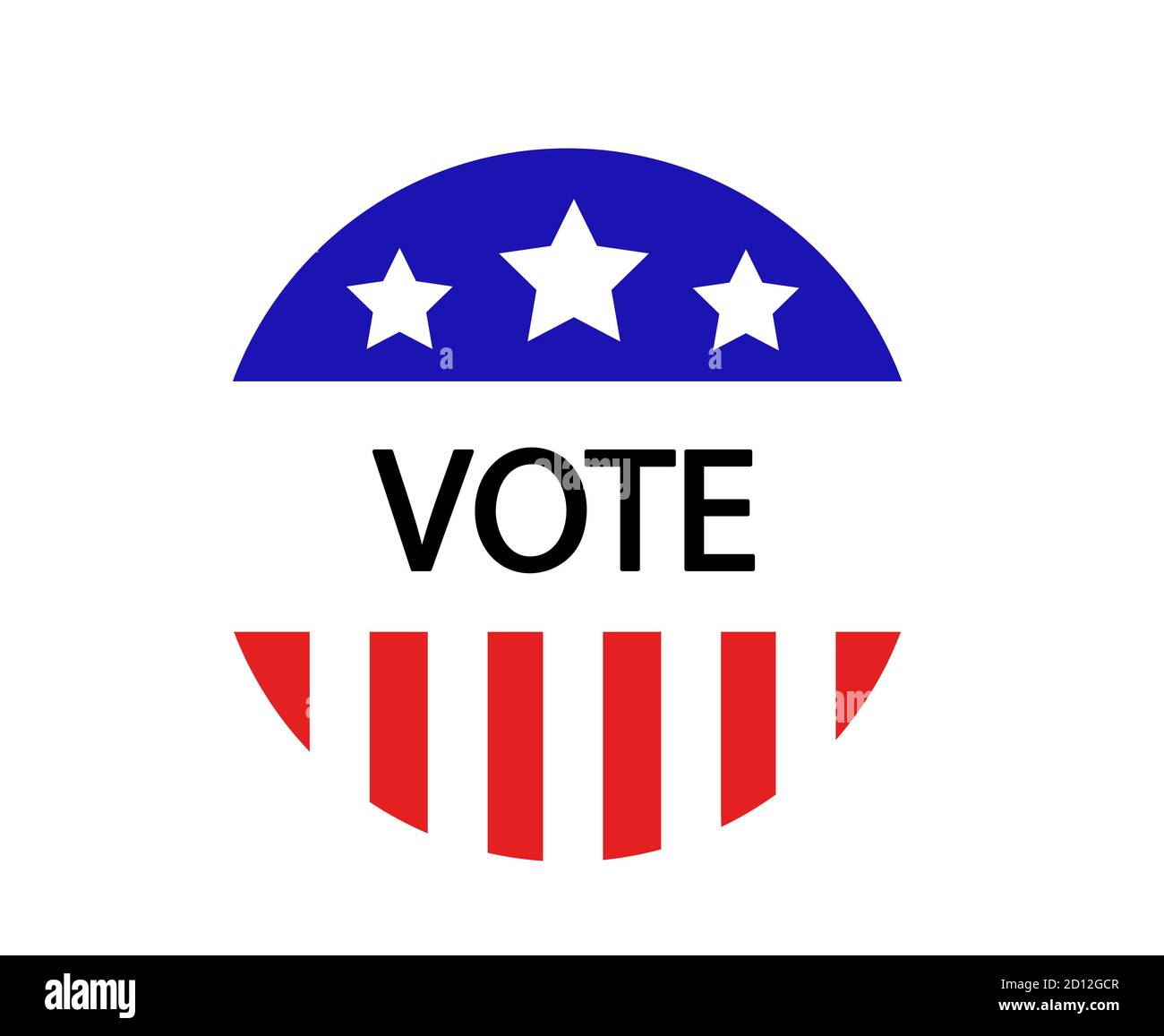 American presidential election badges Stock Vector Image & Art - Alamy