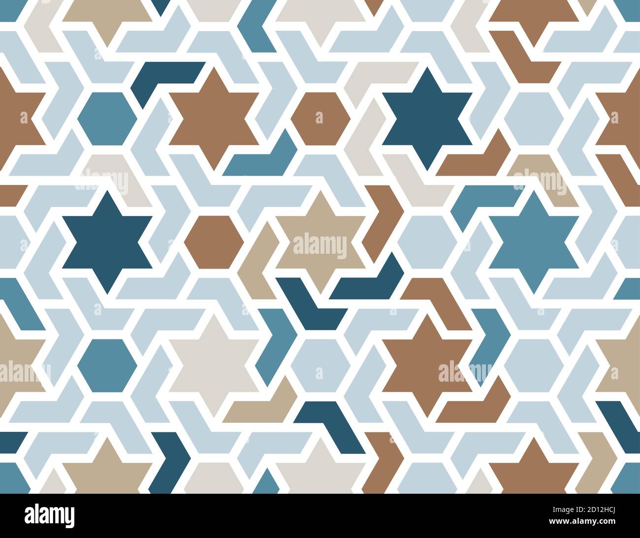 Modern vector stars pattern. Seamless geometric repeating stars pattern ...