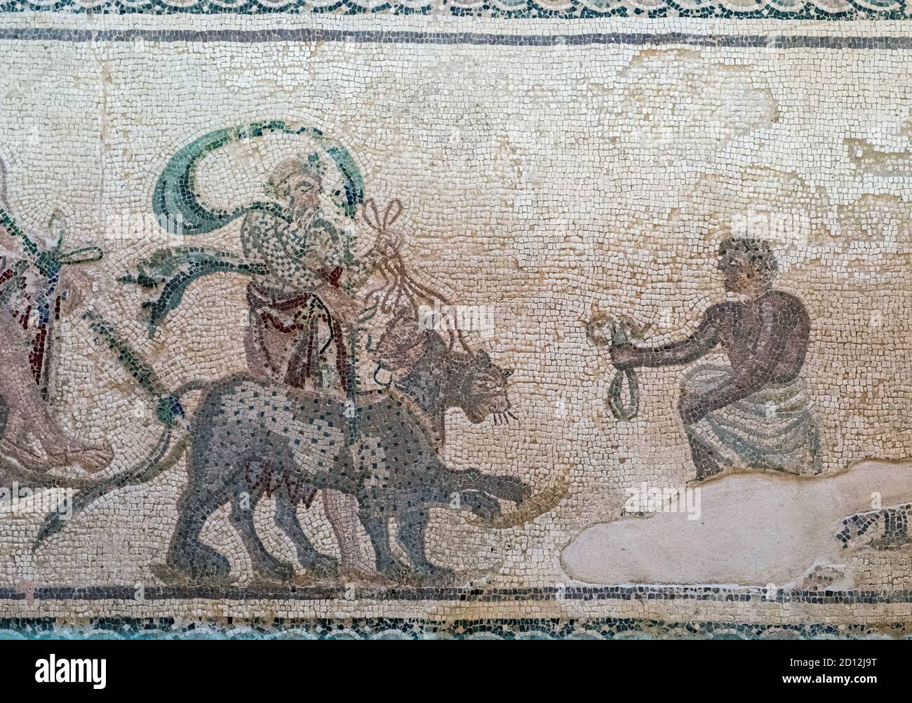 The House of Dionysus mosaics, Paphos Archaelogical park, Cyprus: The ...