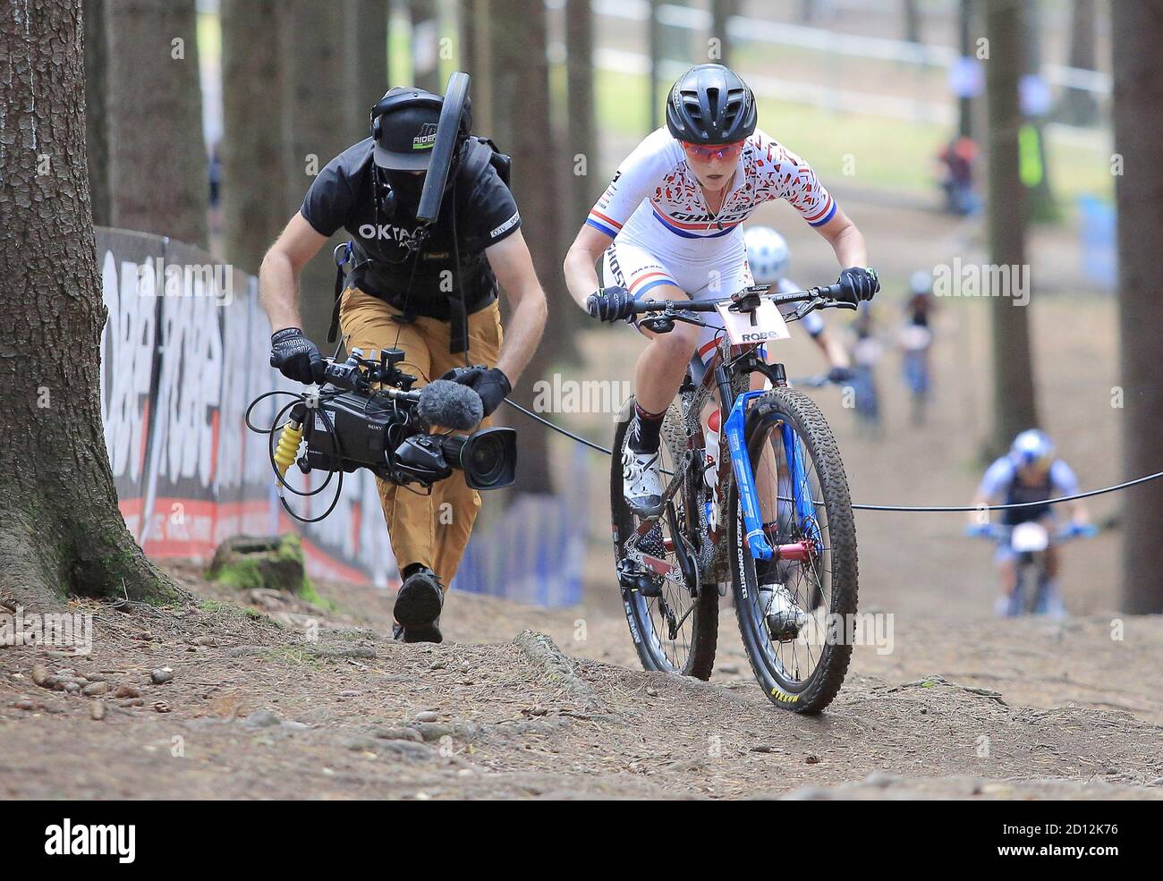 Anne Terpstra from Netherlands competes in women's Elite category ...